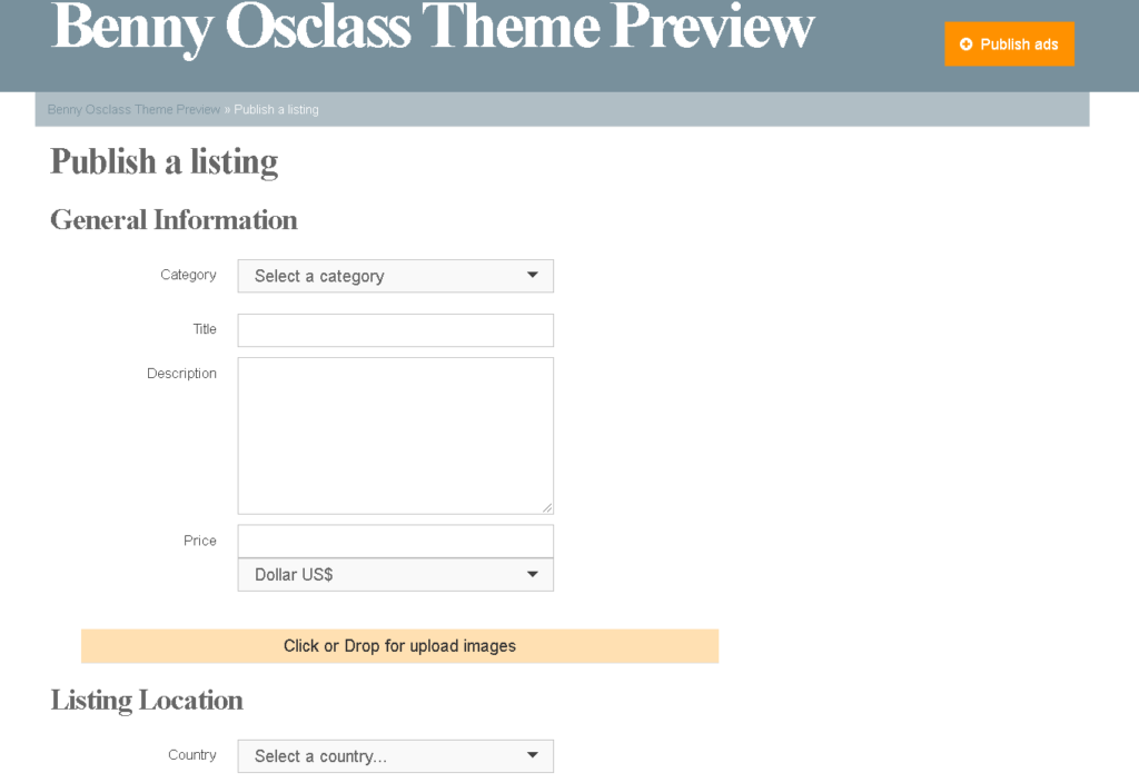 Benny Osclass theme Download - Fancsy.Com